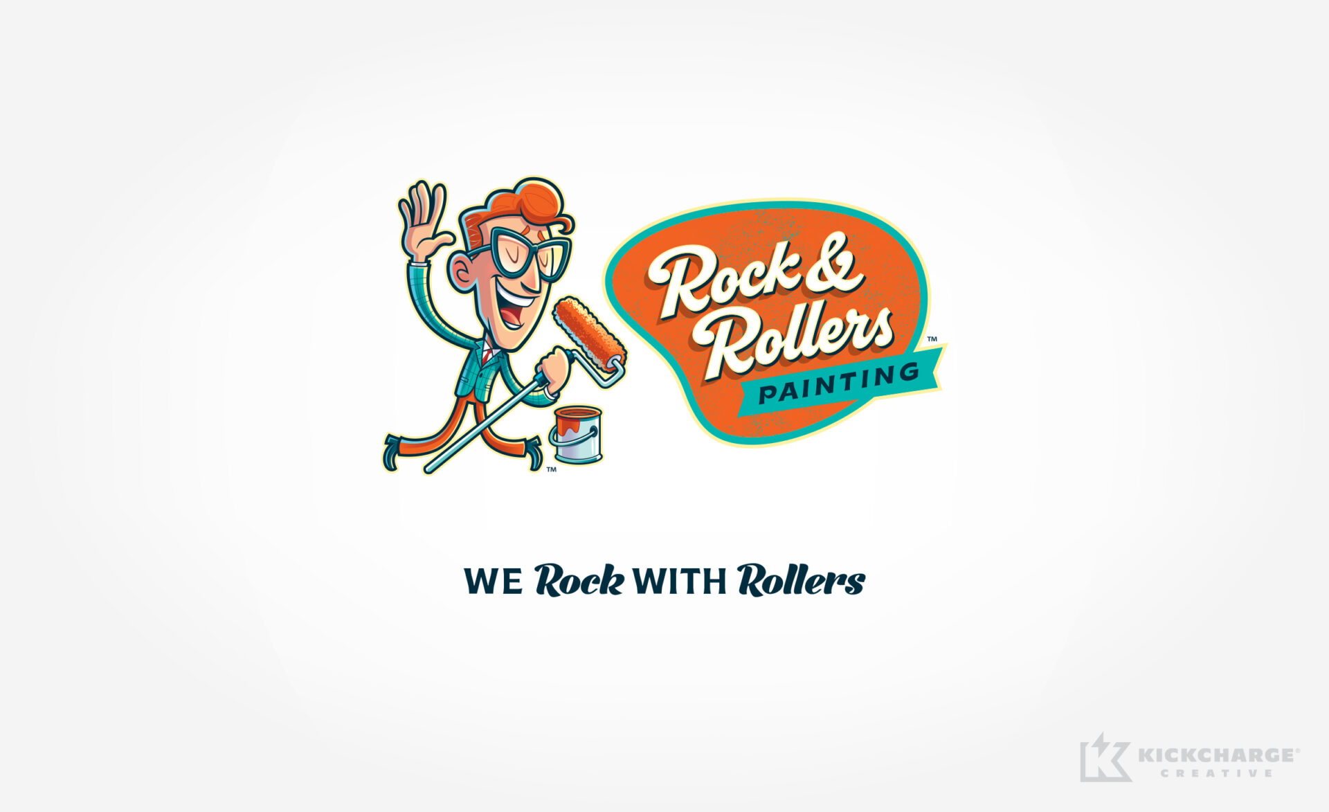 Rock & Rollers Painting - KickCharge