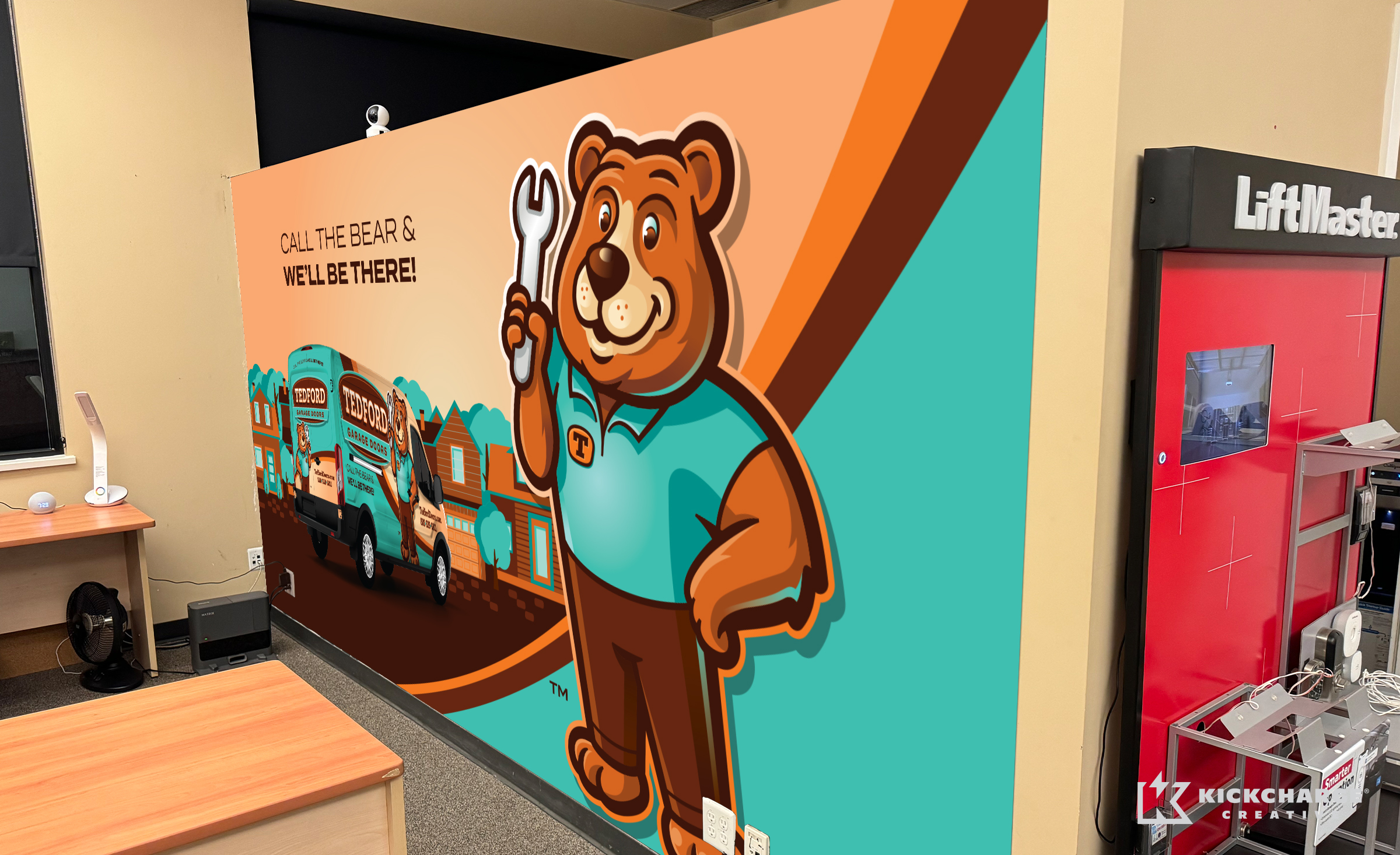 Wall Wraps - Wall Wrap Designs | KickCharge Creative