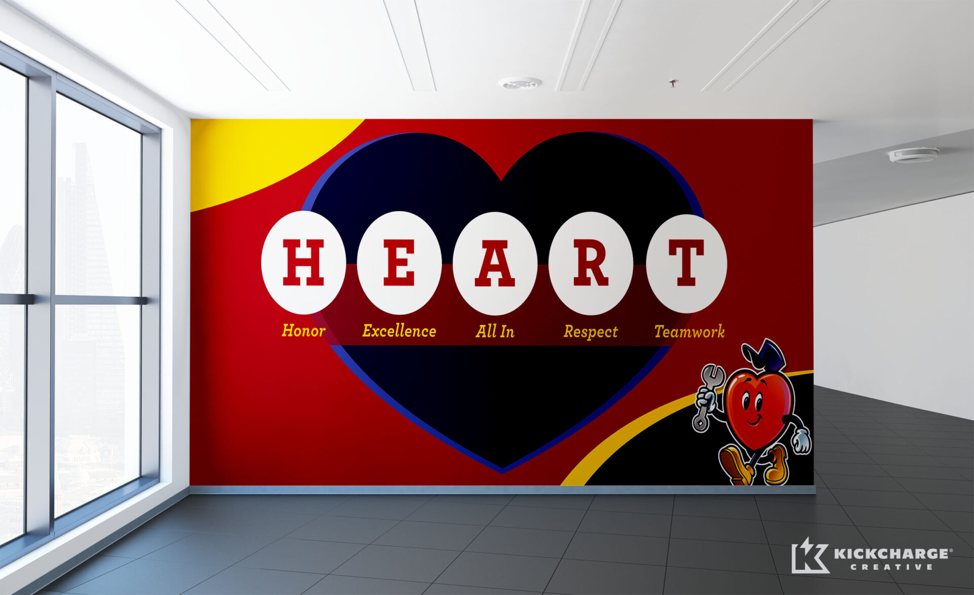 Wall Wraps - Wall Wrap Designs | KickCharge Creative