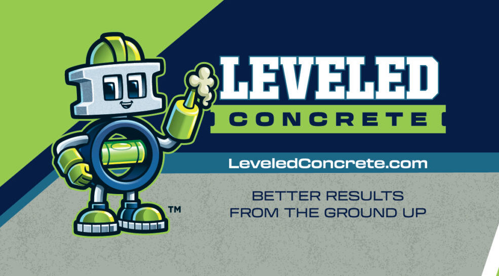 Leveled Concrete Case Study | KickCharge Creative