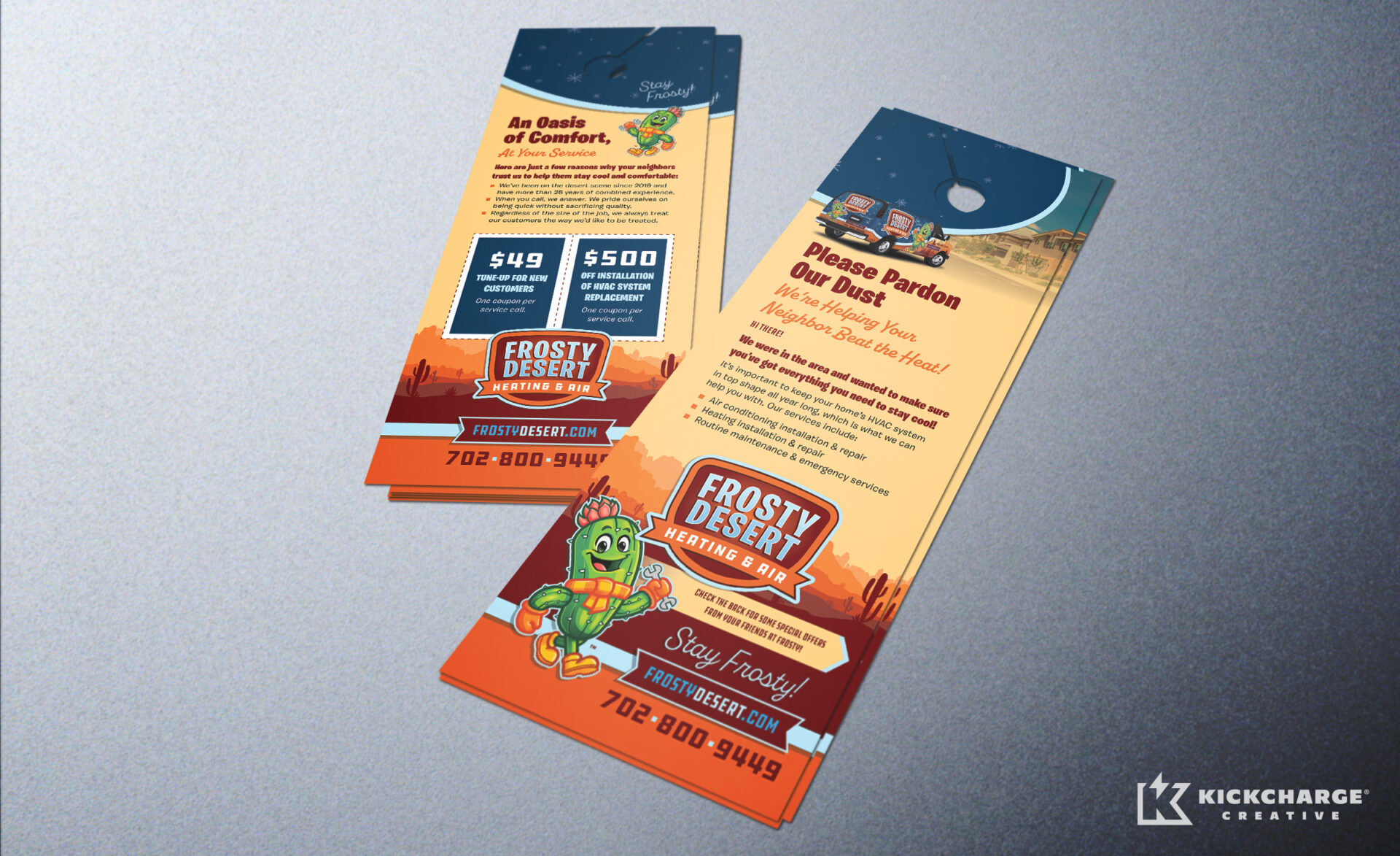 Frosty Desert Case Study | KickCharge Creative