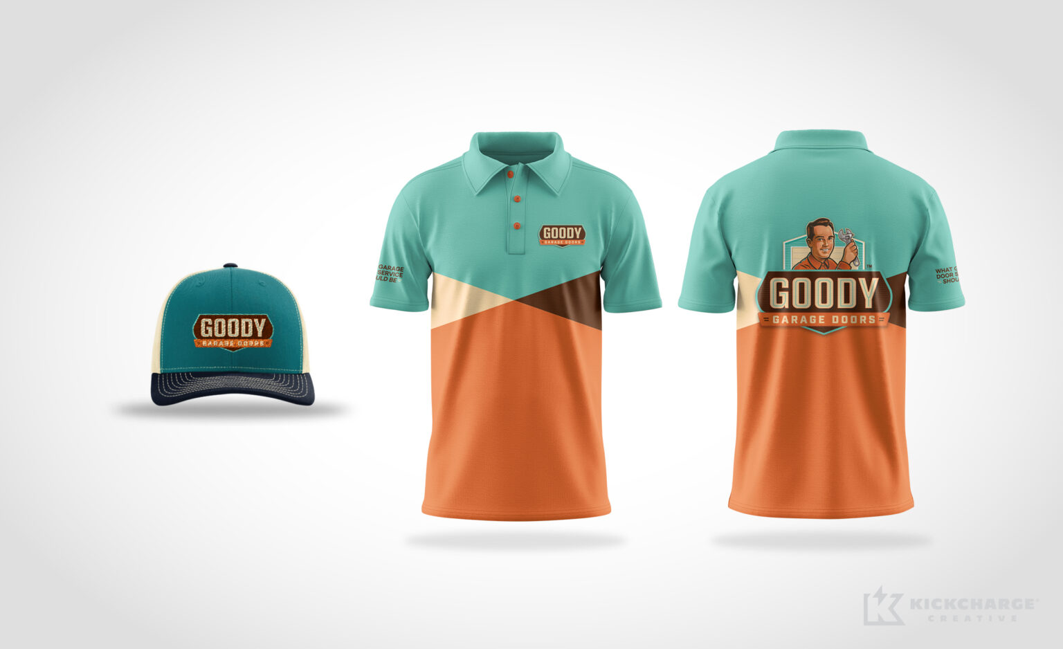 Logo & Brand Identity - KickCharge Creative