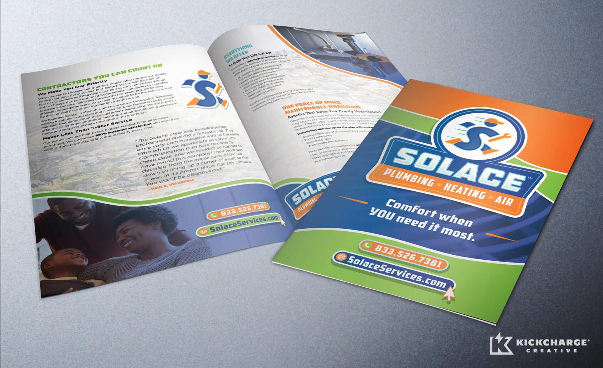 Solace Services - KickCharge