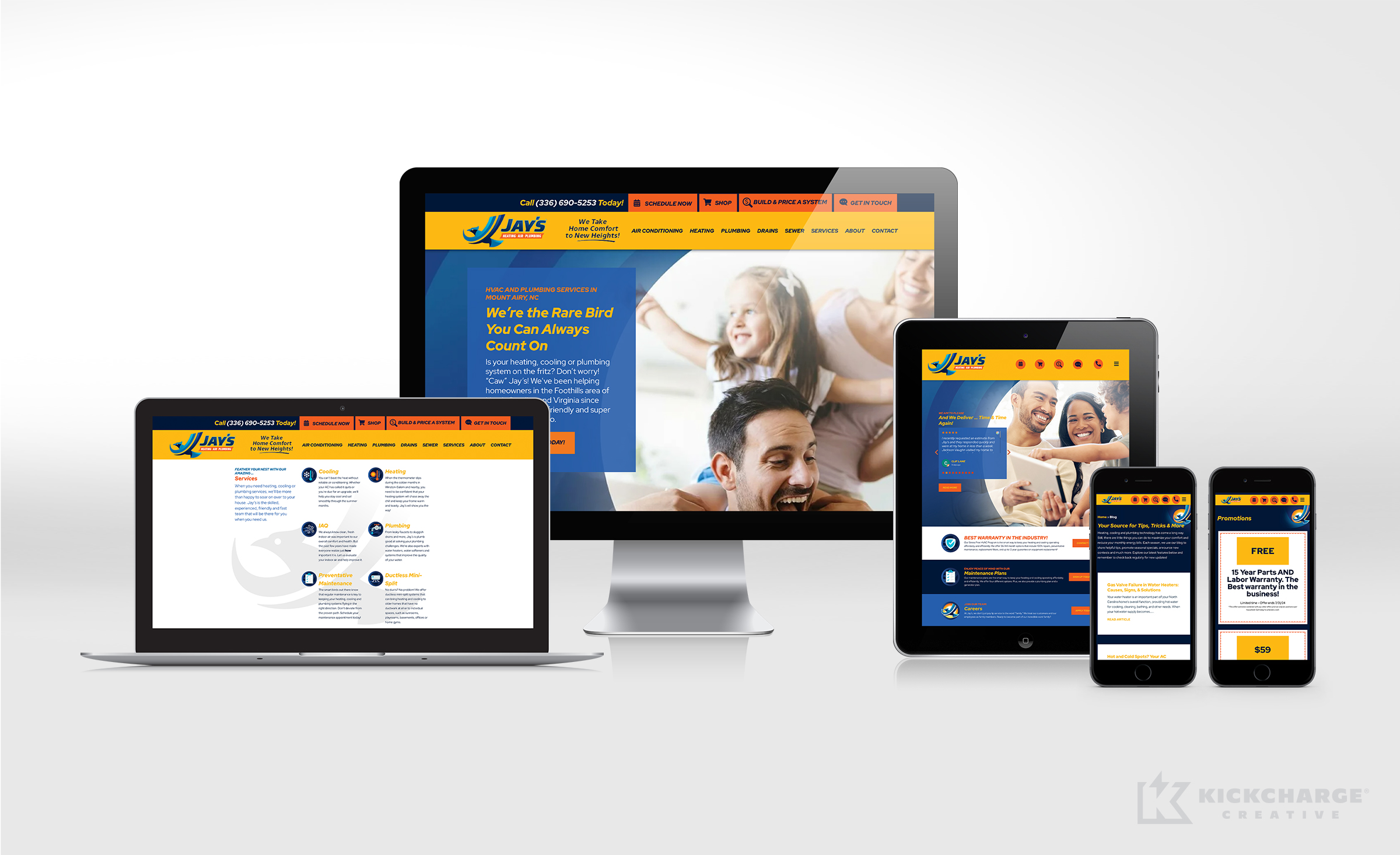 Websites - KickCharge Creative