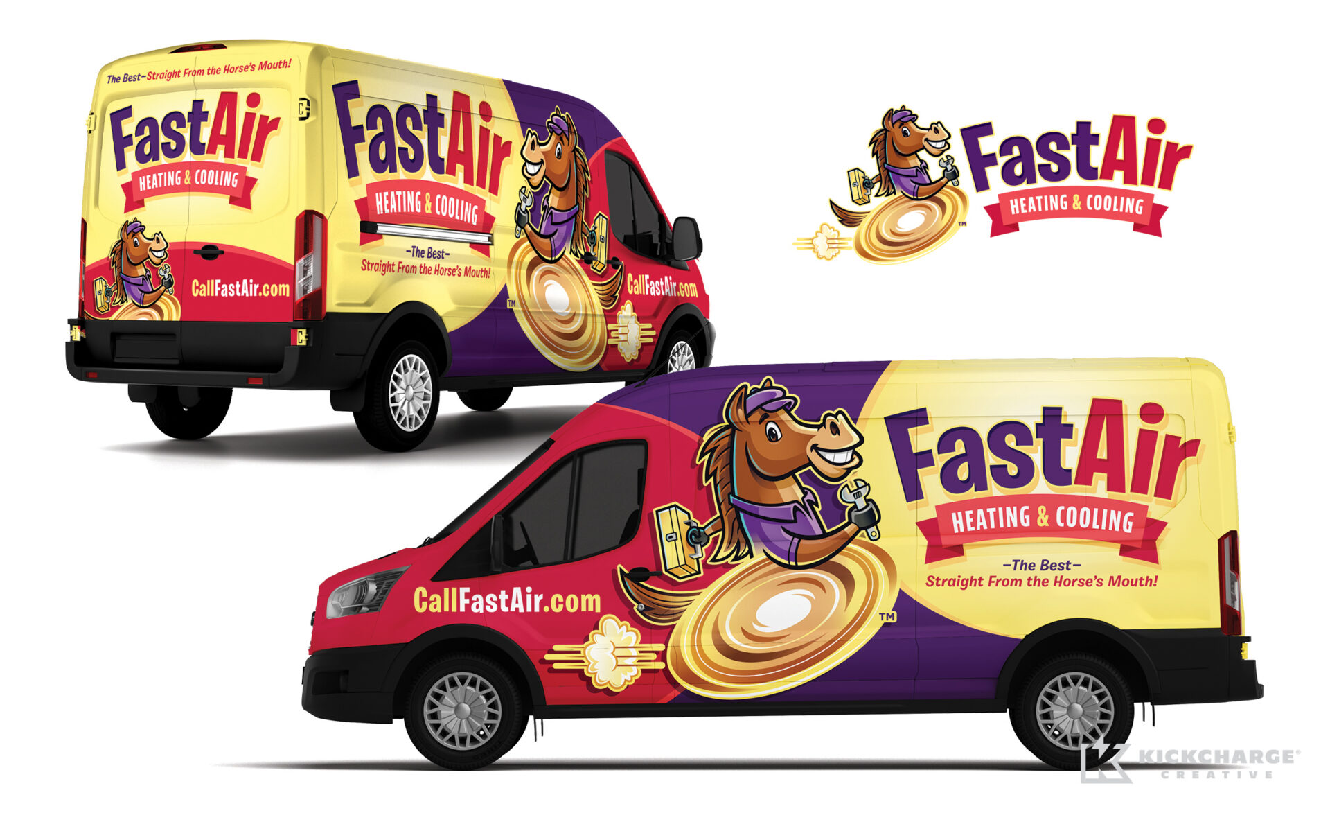 Fast Air Heating & Cooling - KickCharge