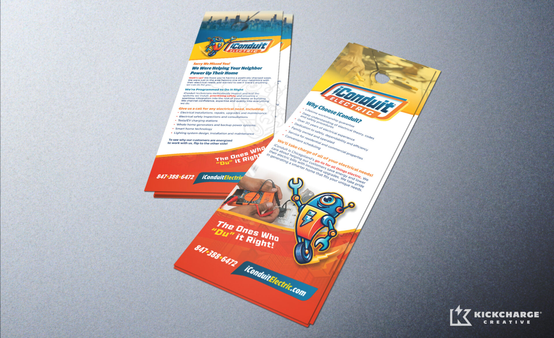 Print & Collateral - KickCharge Creative