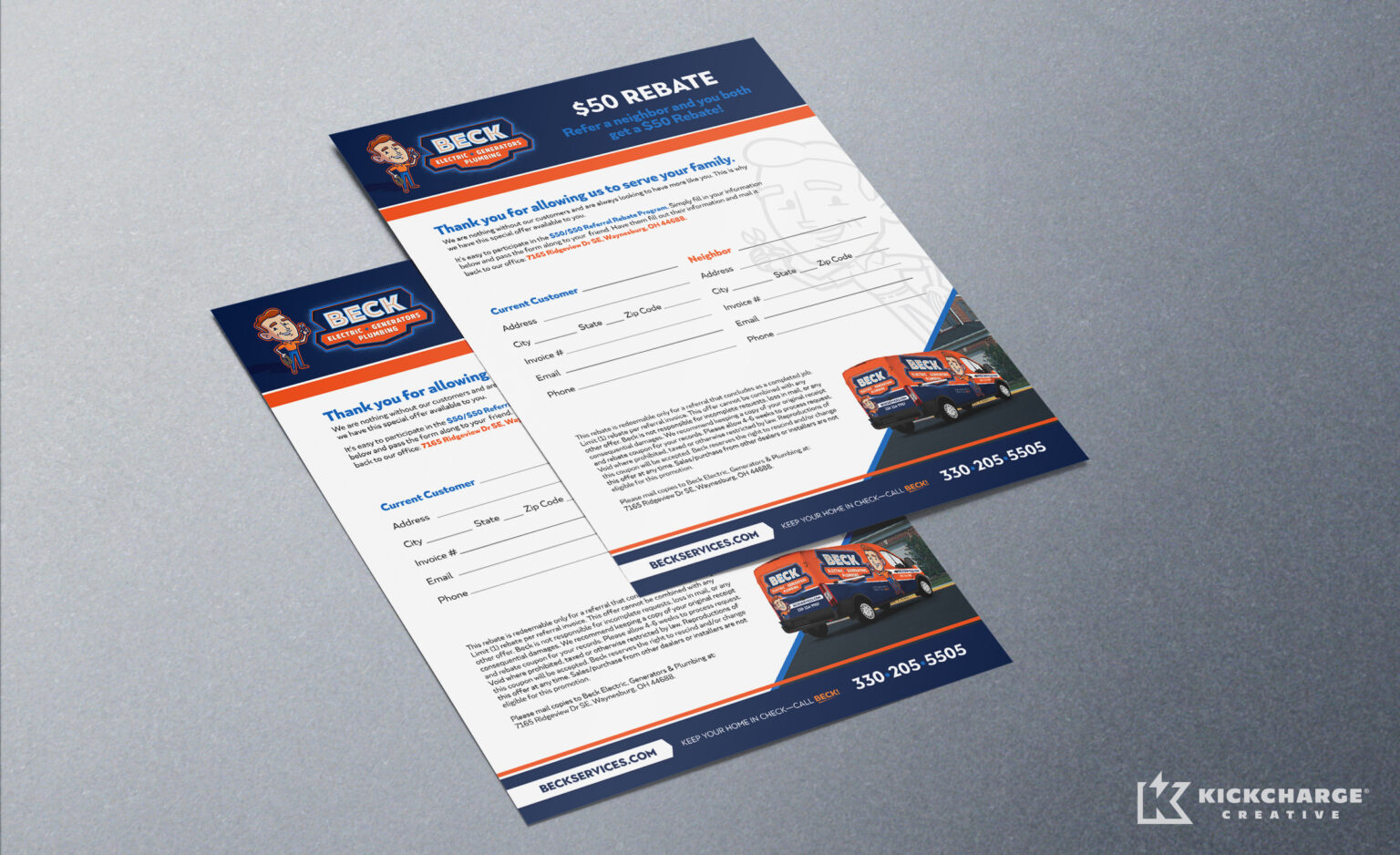 Beck Electric, Generators, & Plumbing - KickCharge