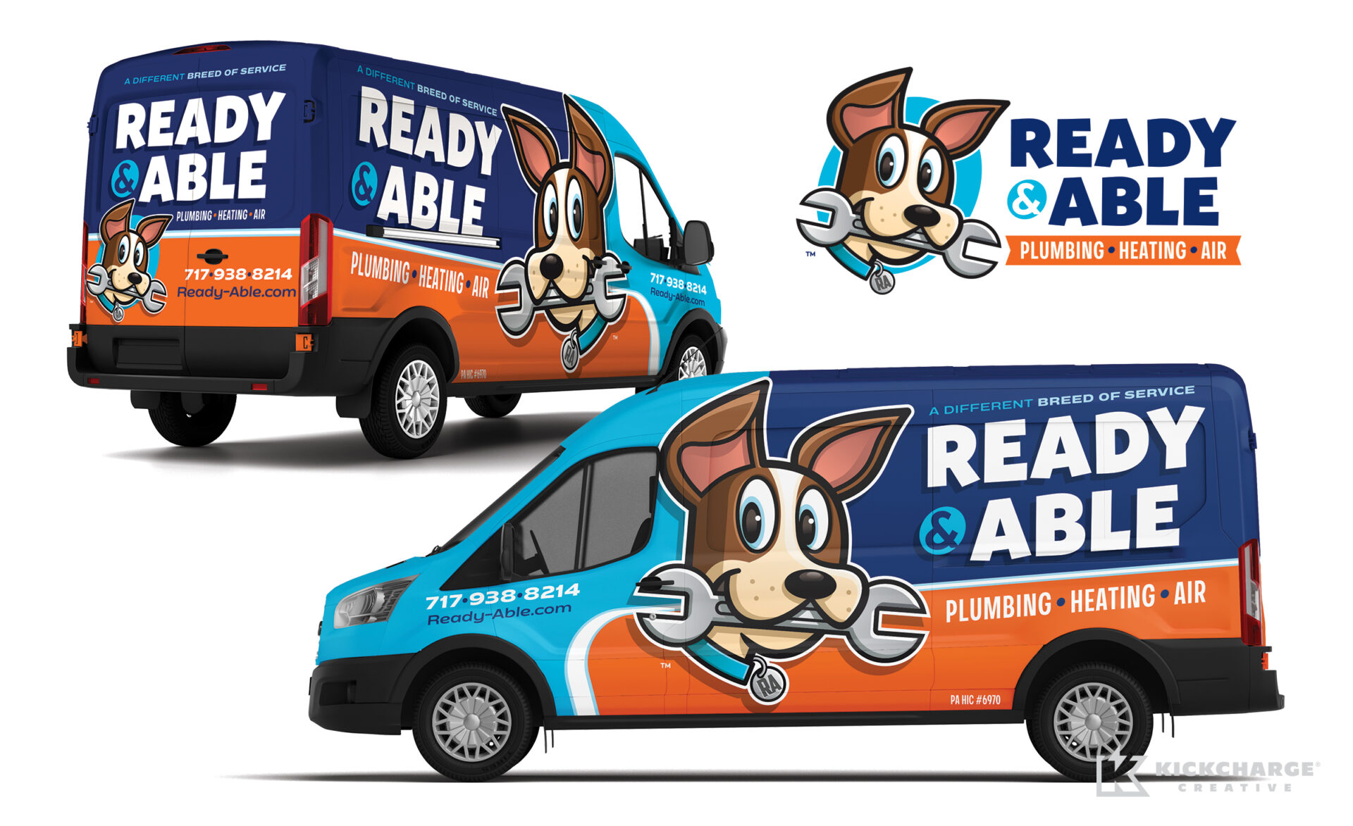 Ready & Able Plumbing, Heating & Air - KickCharge