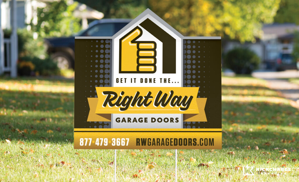 See How KickCharge Enhanced Right Way Garage Doors' Identity