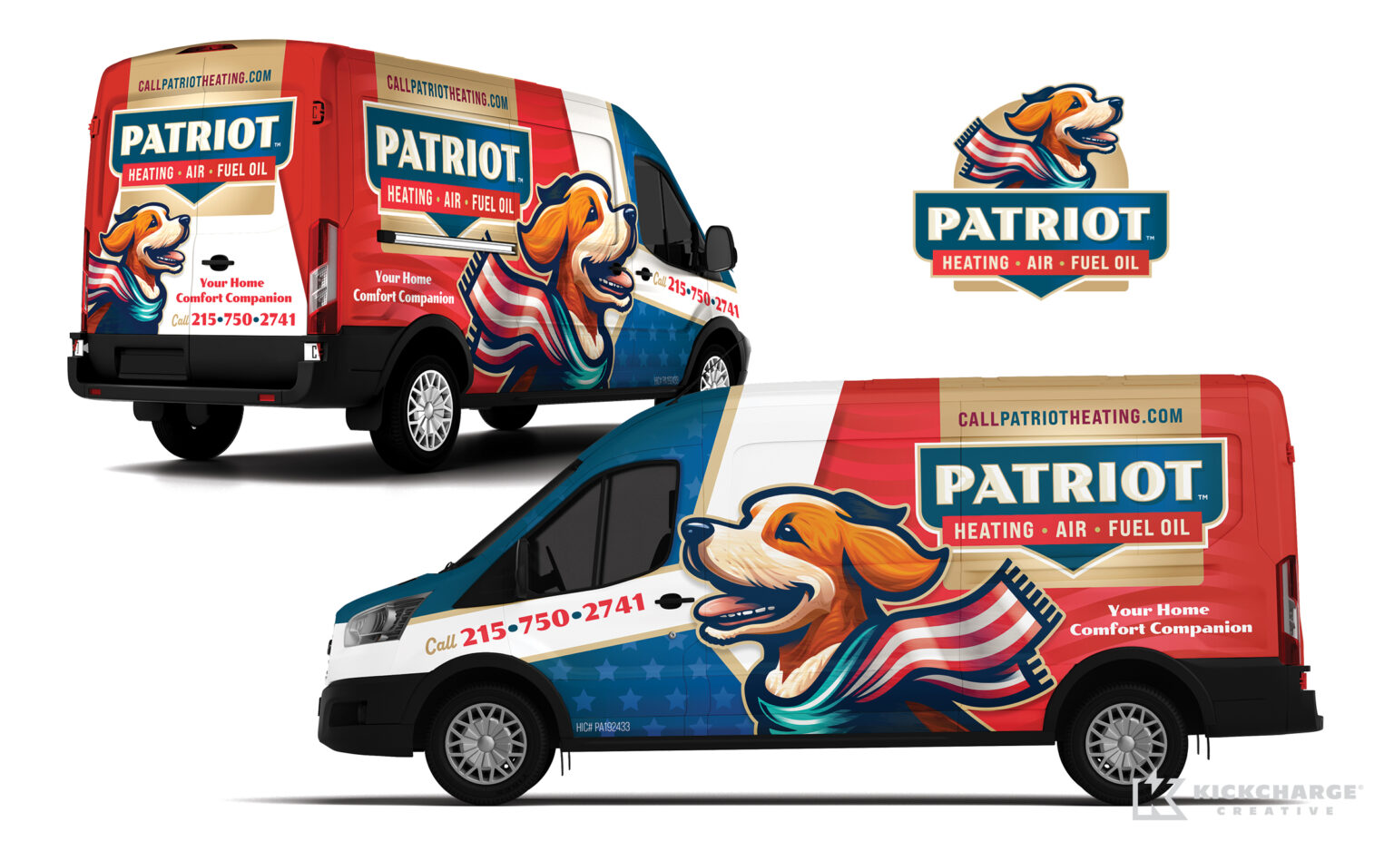 Service Truck Wraps - Truck Wrap Design | KickCharge Creative