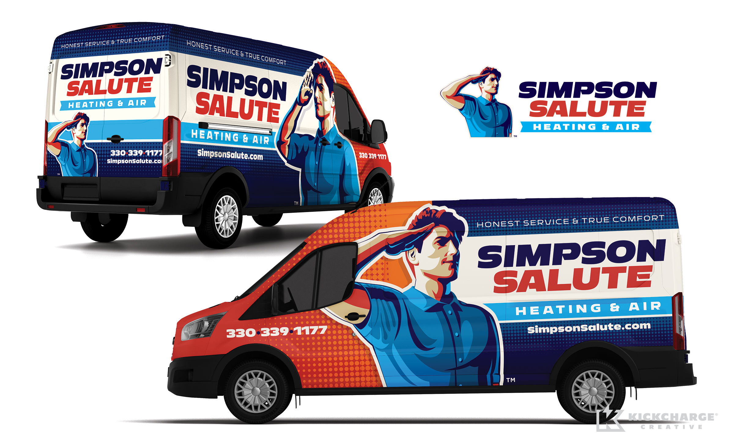 Simpson Salute - KickCharge