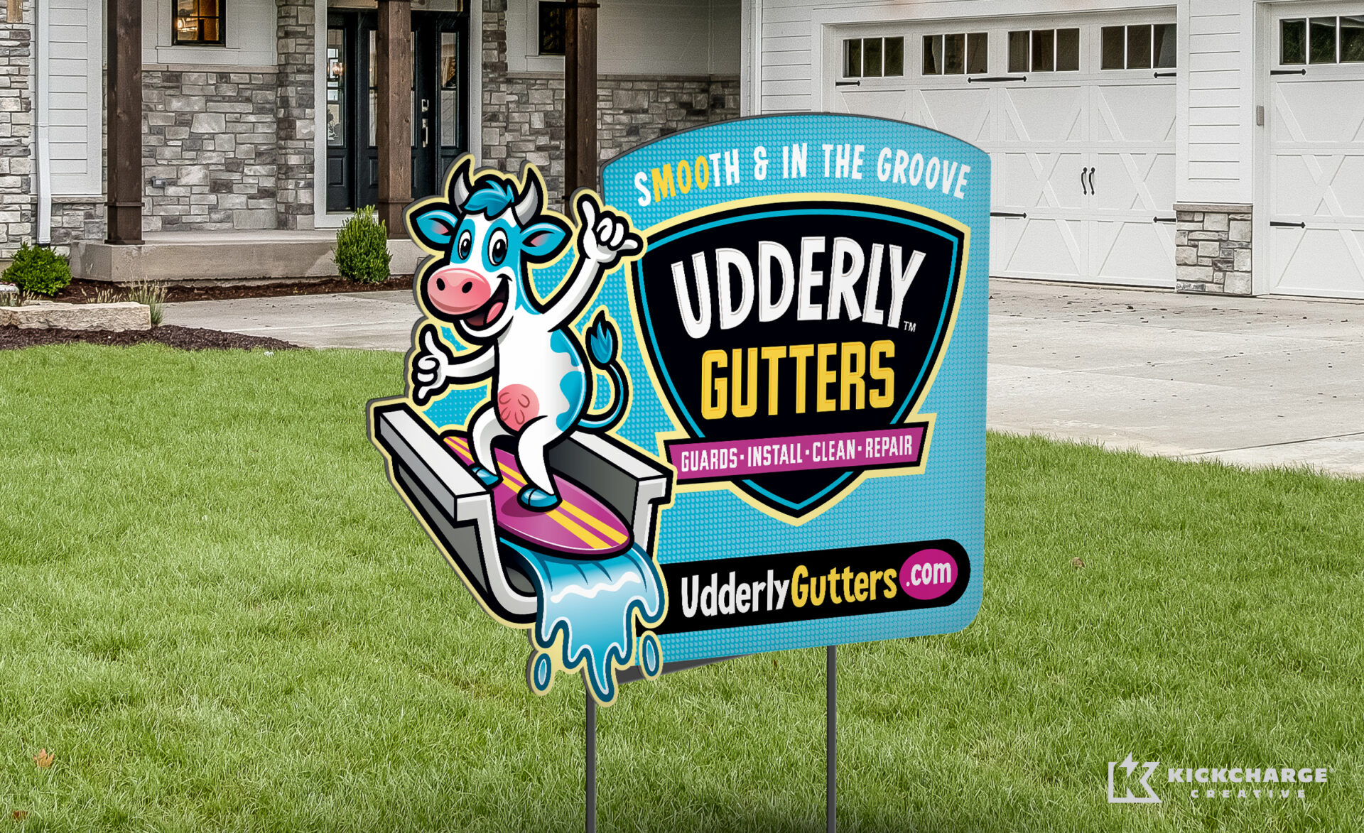 Udderly Gutters - KickCharge