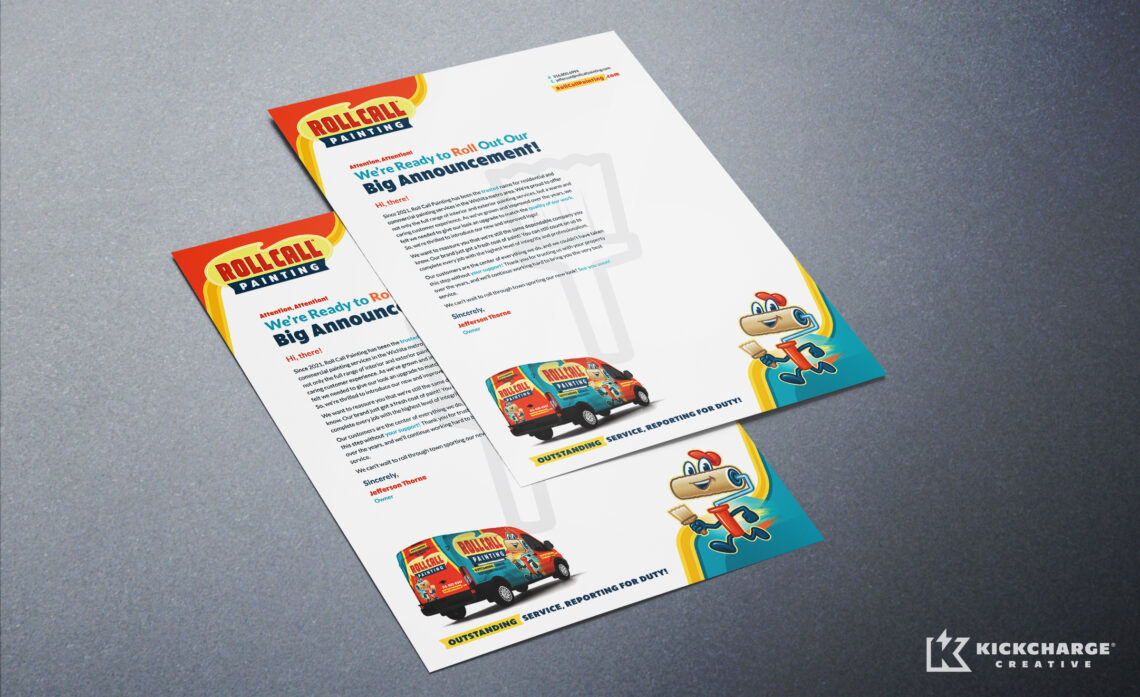 Roll Call Painting - KickCharge